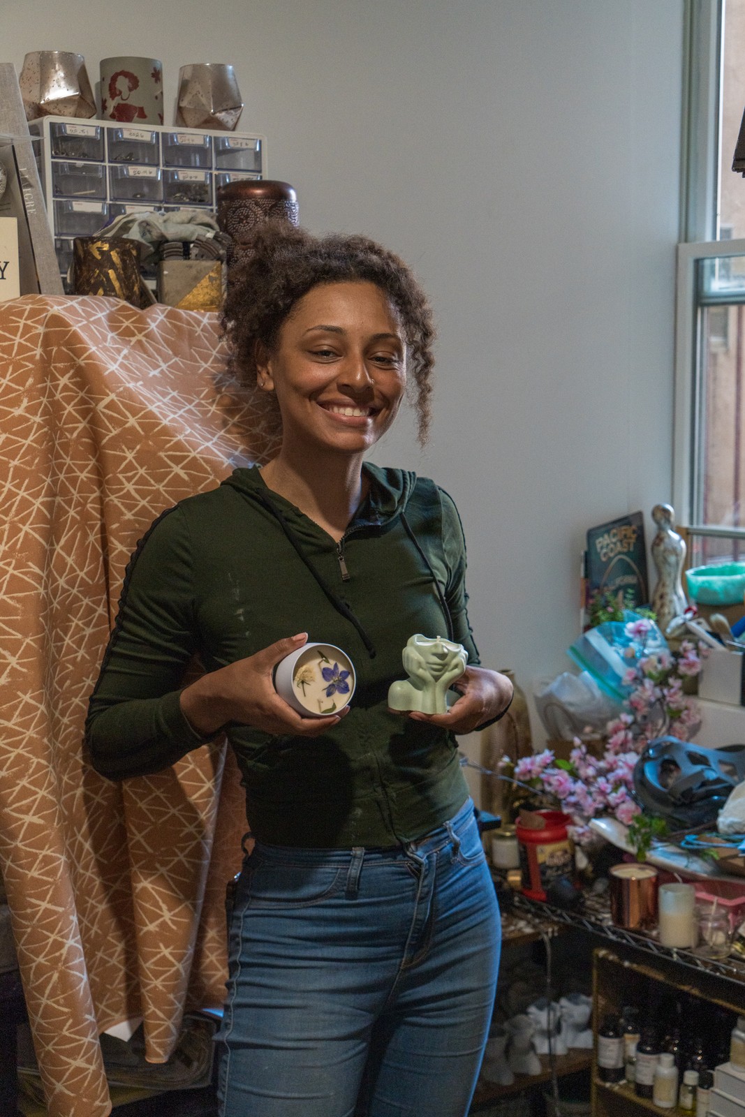 Concrete Garden Candles - Made in NYC