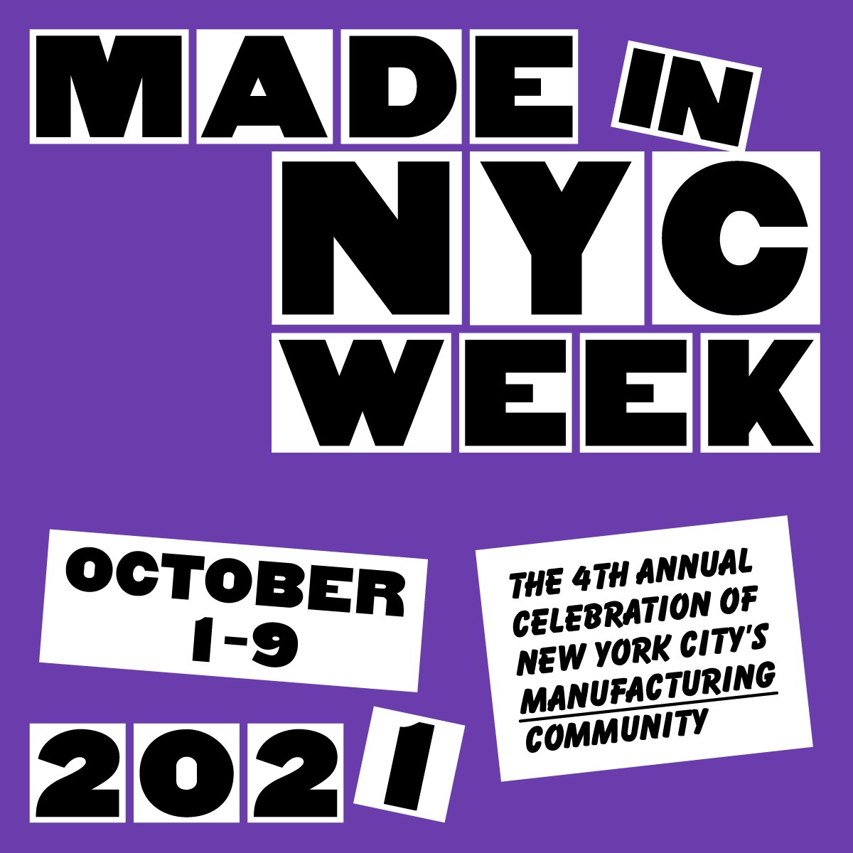 Announcing Made in NYC Week 2021 - Made in NYC